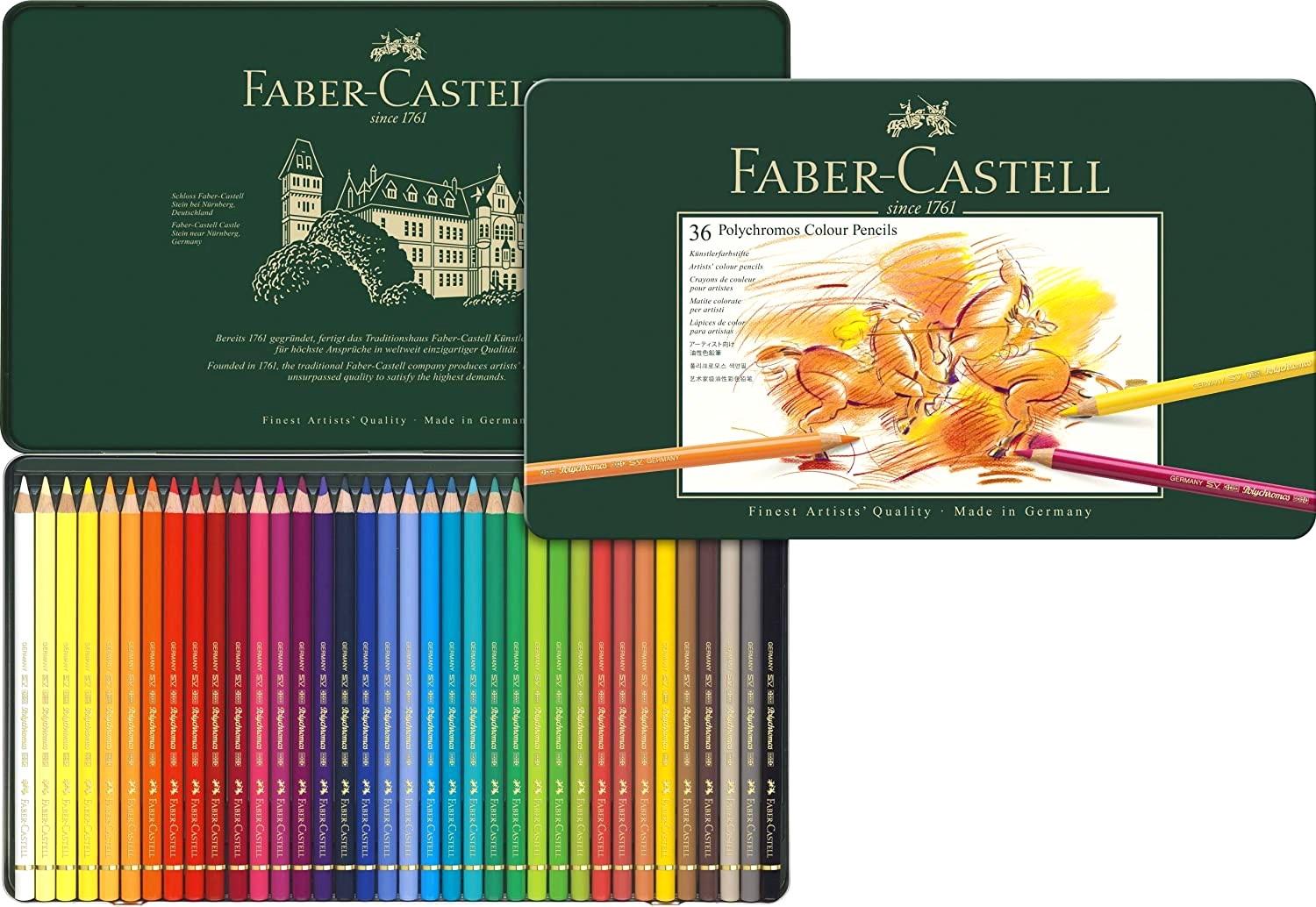 FABER-CASTELL CAJA LÁPICES POLYCHROMOS